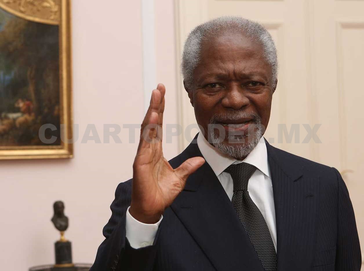 Muere Kofi Annan, exsecretario de la ONU