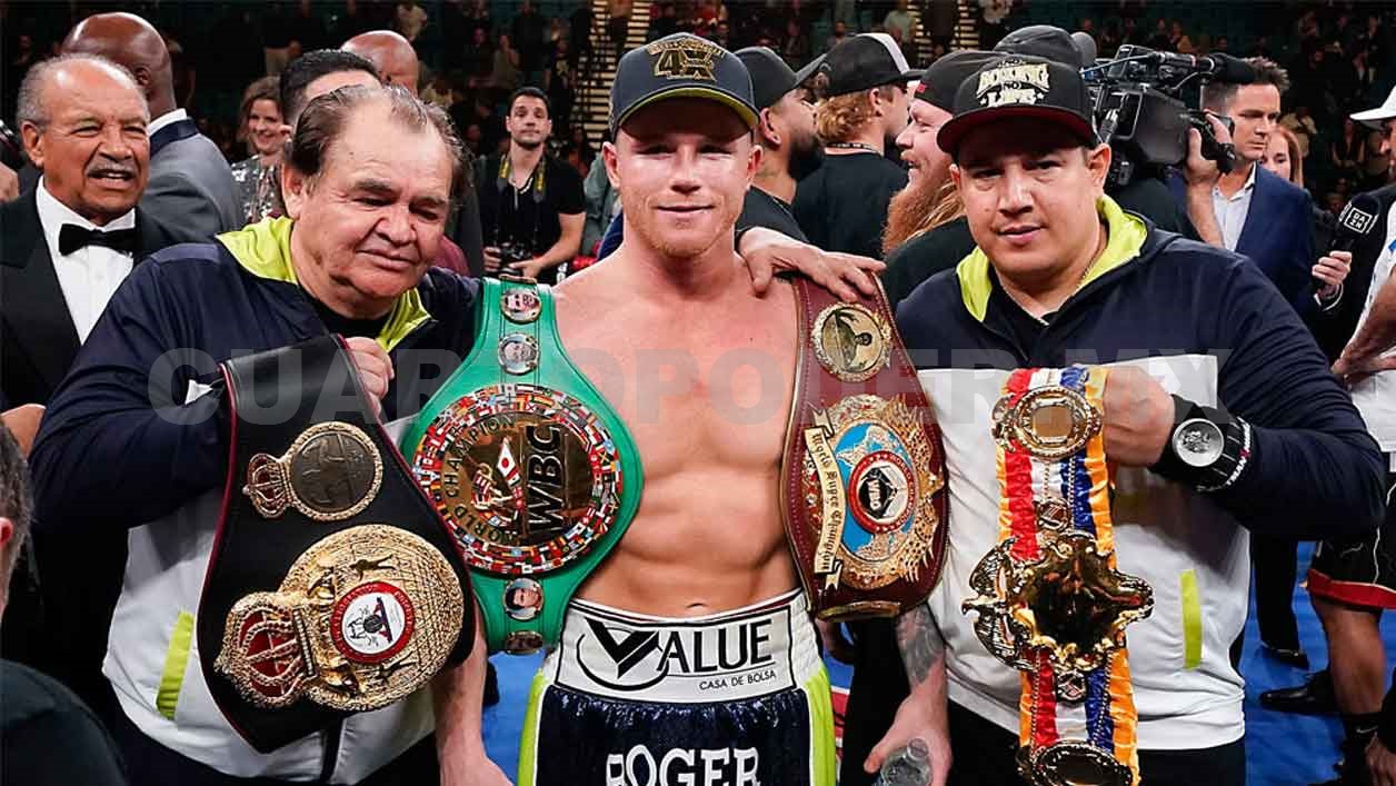 Así es el cinturón que disputará “Canelo”