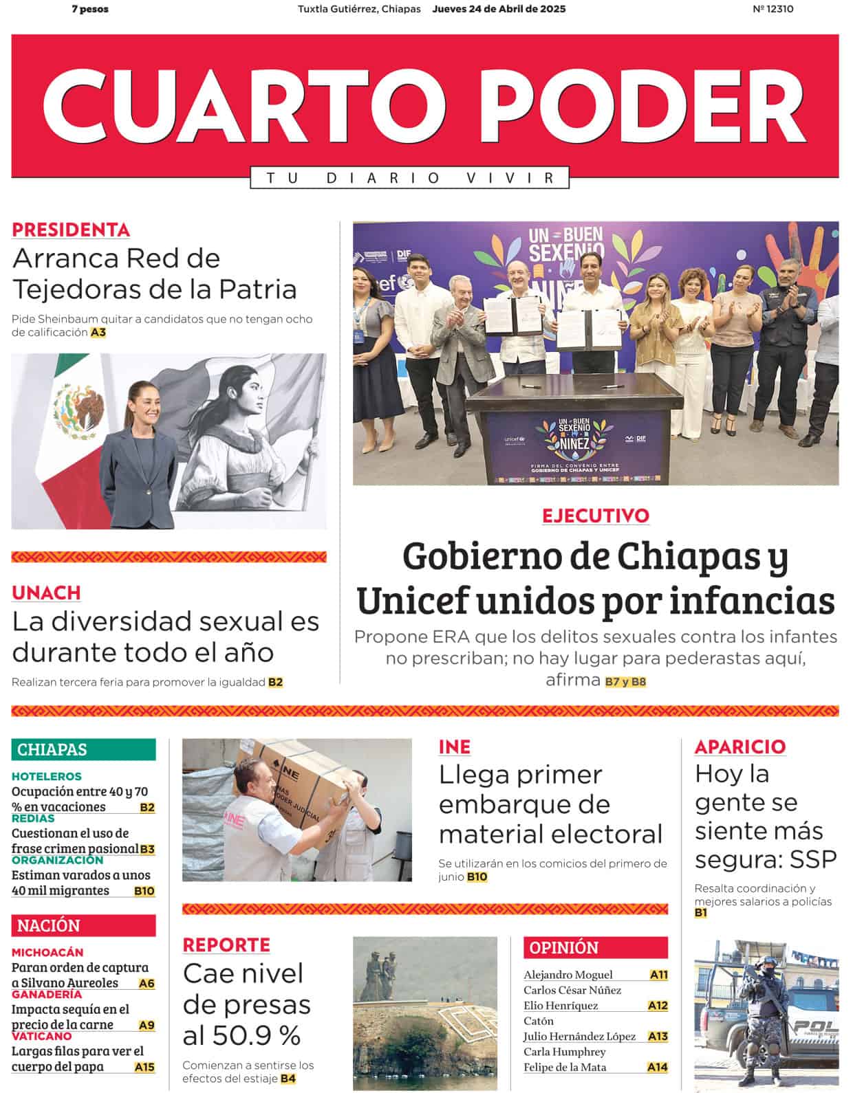 Edición Impresa - Cuarto Poder