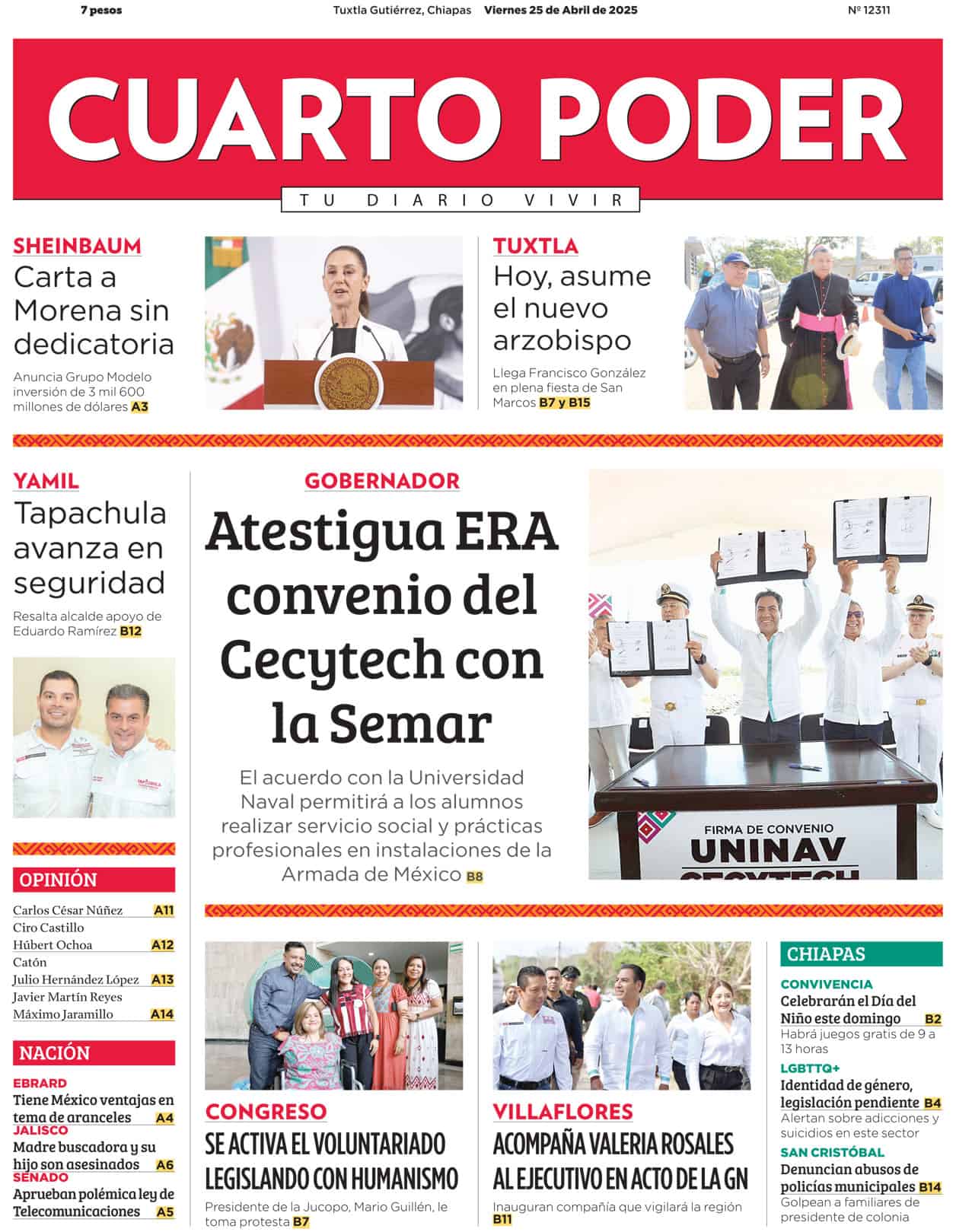 Edición Impresa - Cuarto Poder