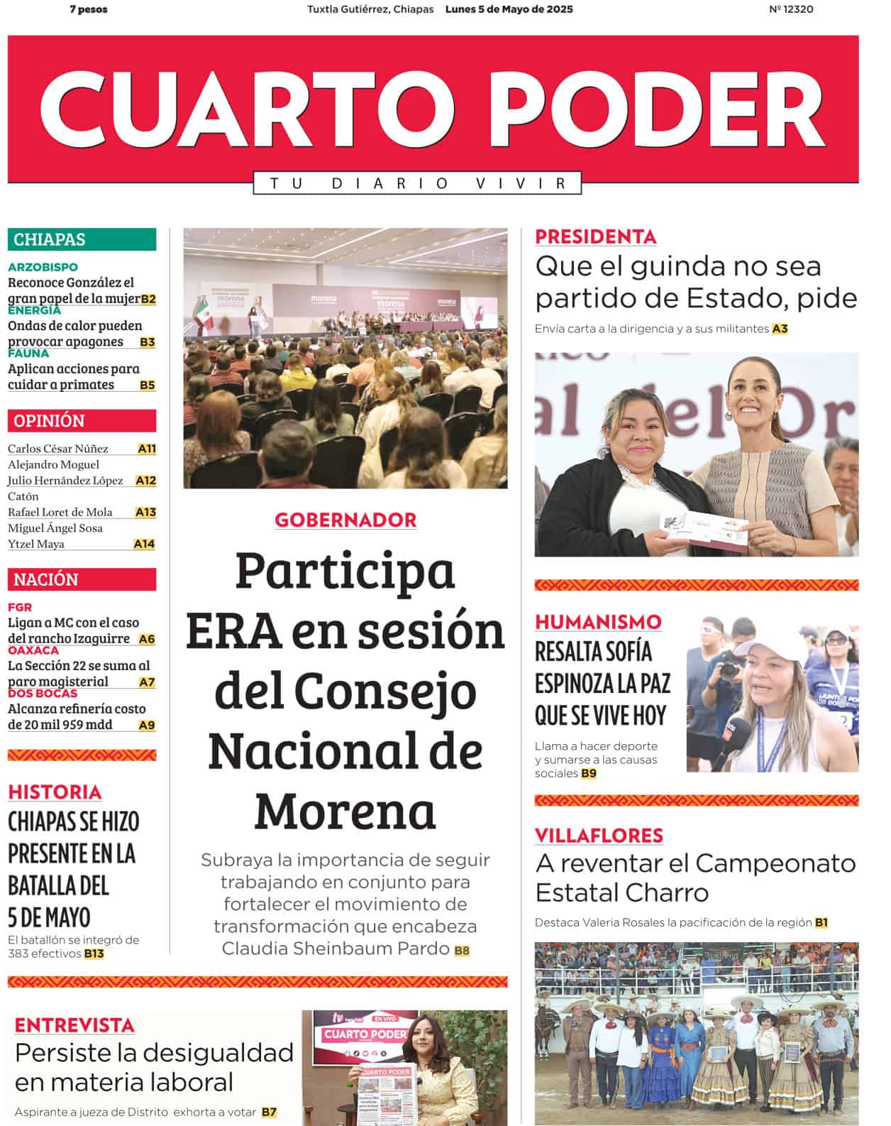 Edición Impresa - Cuarto Poder