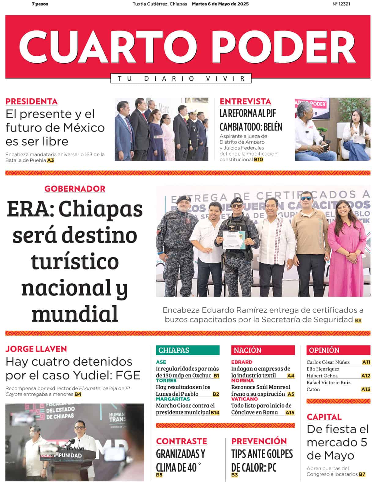 Edición Impresa - Cuarto Poder