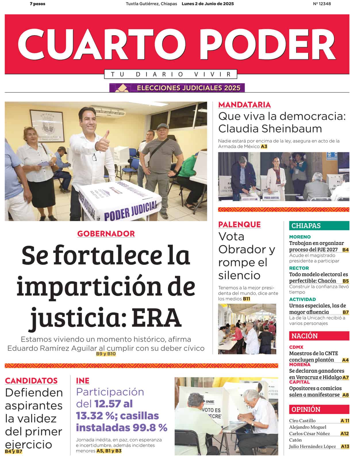 Edición Impresa - Cuarto Poder