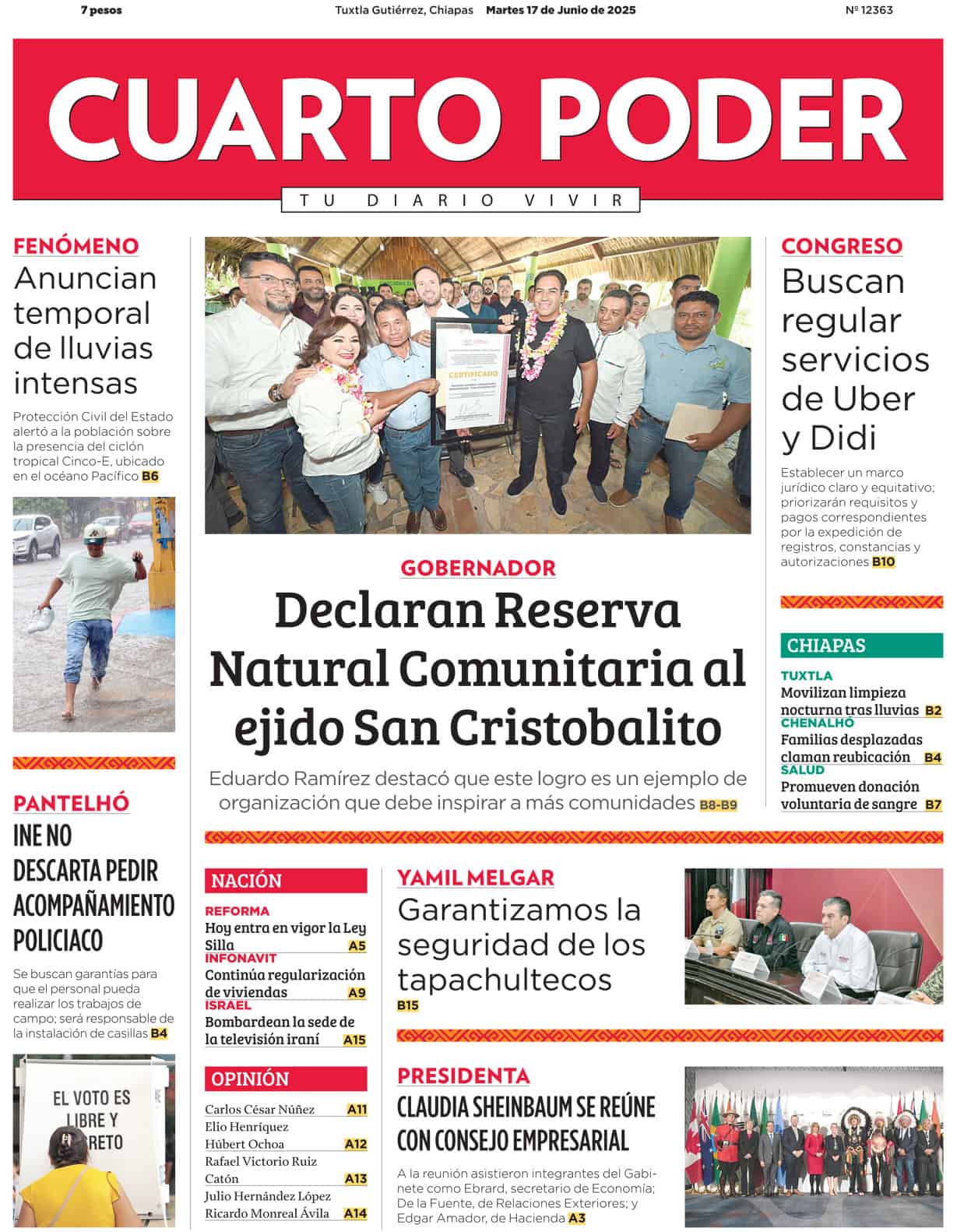 Edición Impresa - Cuarto Poder