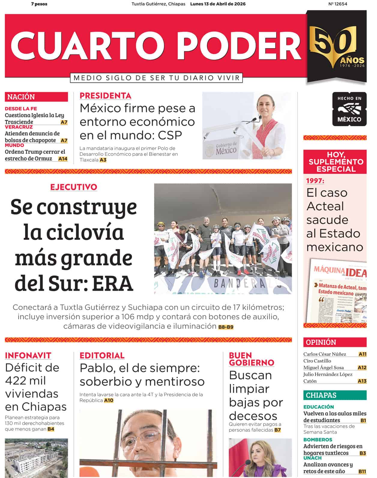 Chiapas - Cuarto Poder