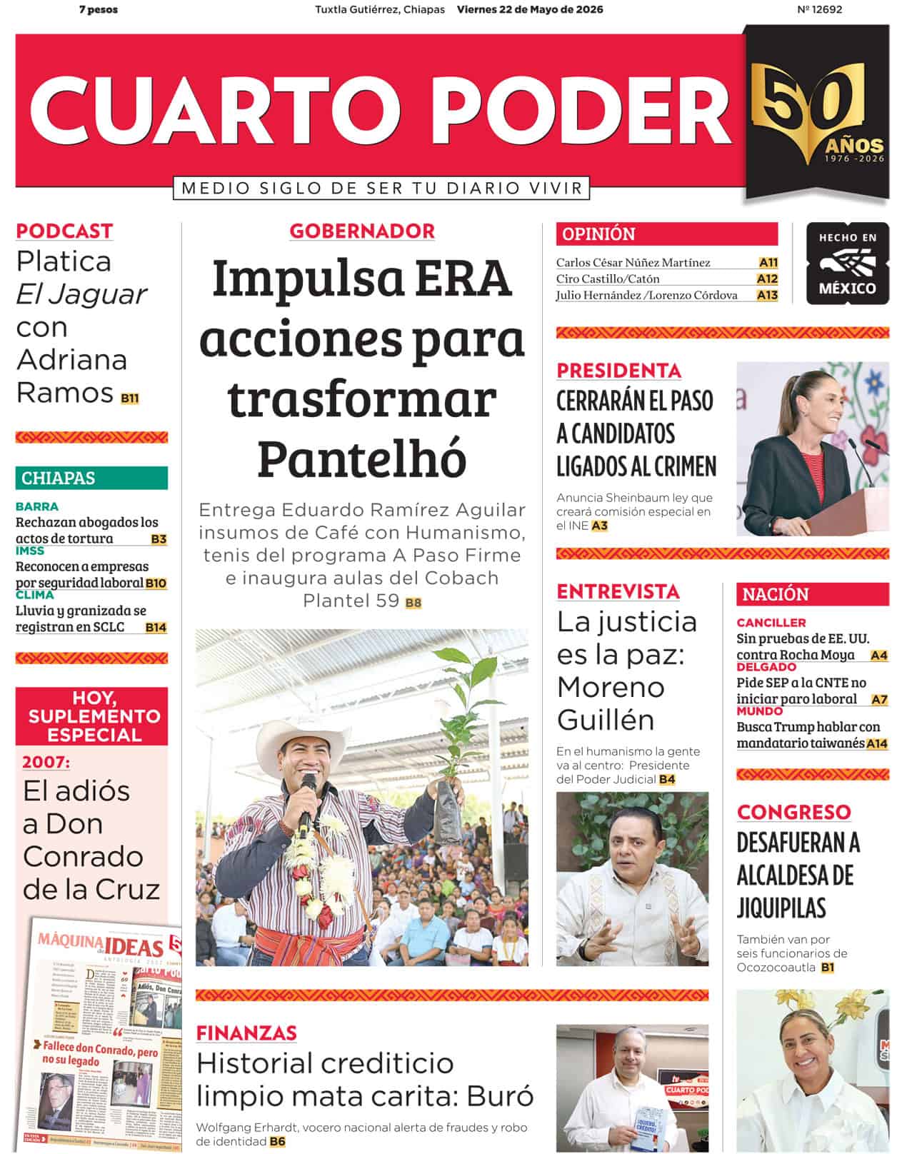 Chiapas - Cuarto Poder